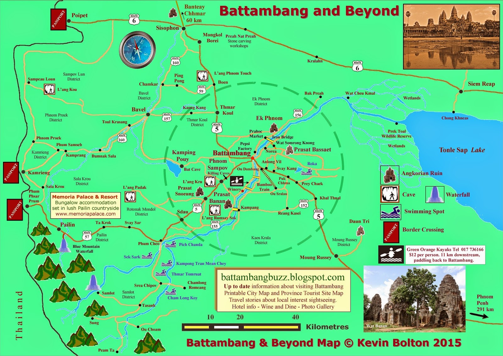 Battambang Geography | Passion Indochina Travel