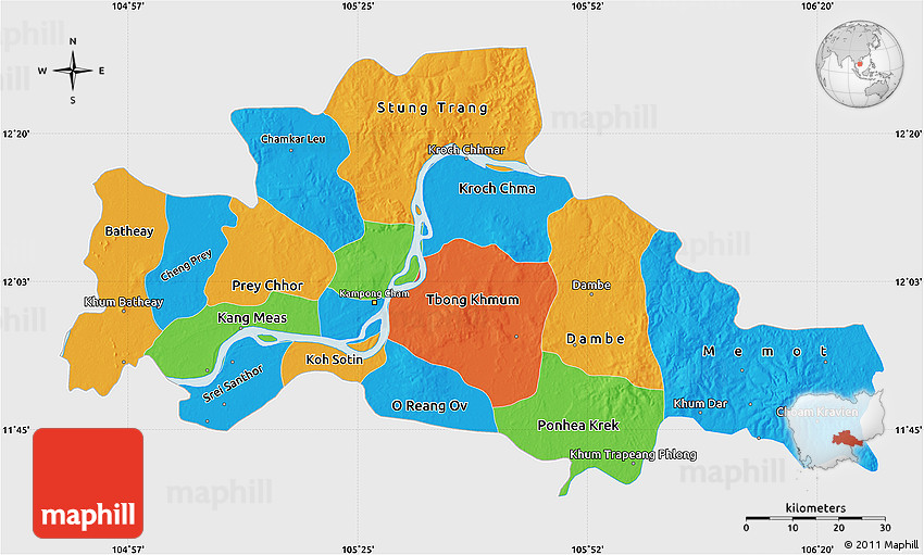 Kampong Cham Geography | Passion Indochina Travel