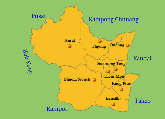 Kampong Speu Geography | Passion Indochina Travel