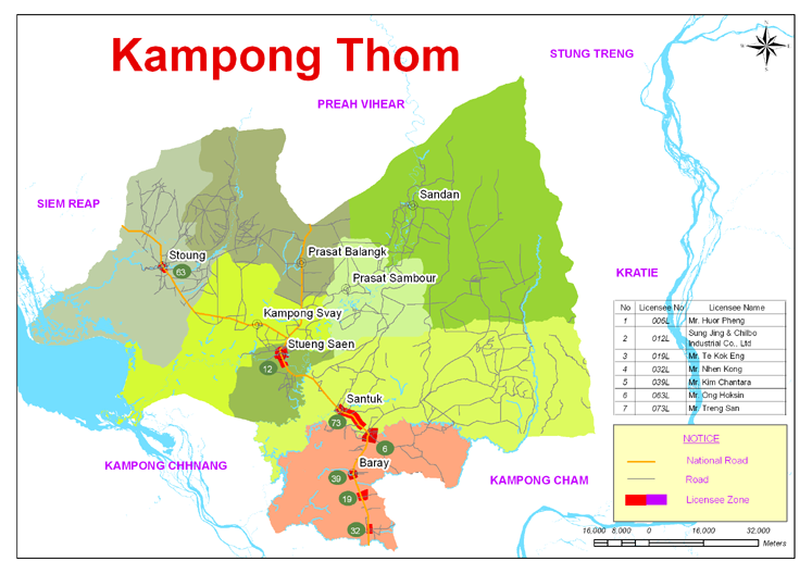 Kampong Thom Geography | Passion Indochina Travel