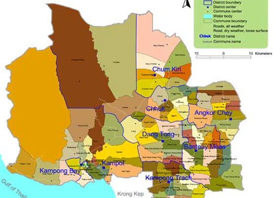 Kampot Geography | Passion Indochina Travel