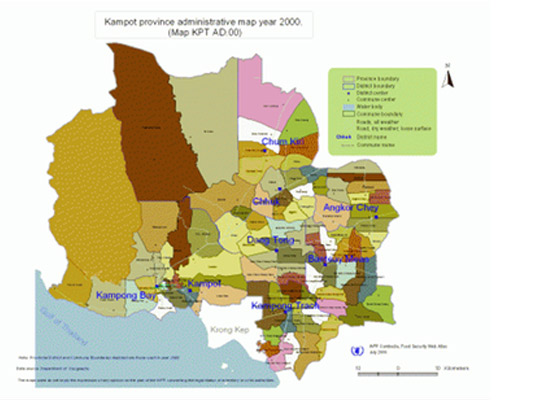 Kampot Geography | Passion Indochina Travel